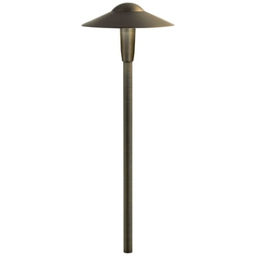 Kichler 24" High 2700K LED Bronze Pyramid Path Light - Walmart.com