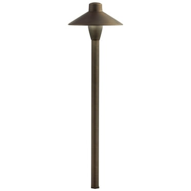 Kichler 24" High 2700K LED Bronze Pyramid Path Light - Walmart.com