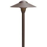 "Kichler Low Voltage Outdoor Garden Lighting, 15""H Dome Architectural ...