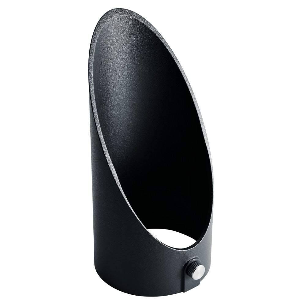 Kichler 16068 2-3/4" Wide Landscape Accent Light Cowl Accessory - Black ...