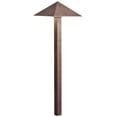 Kichler 24" High 2700K LED Bronze Pyramid Path Light - Walmart.com