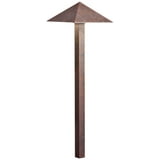 Kichler 24" High 2700K LED Bronze Pyramid Path Light - Walmart.com