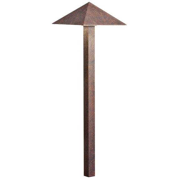 Kichler 24" High 2700K LED Bronze Pyramid Path Light - Walmart.com