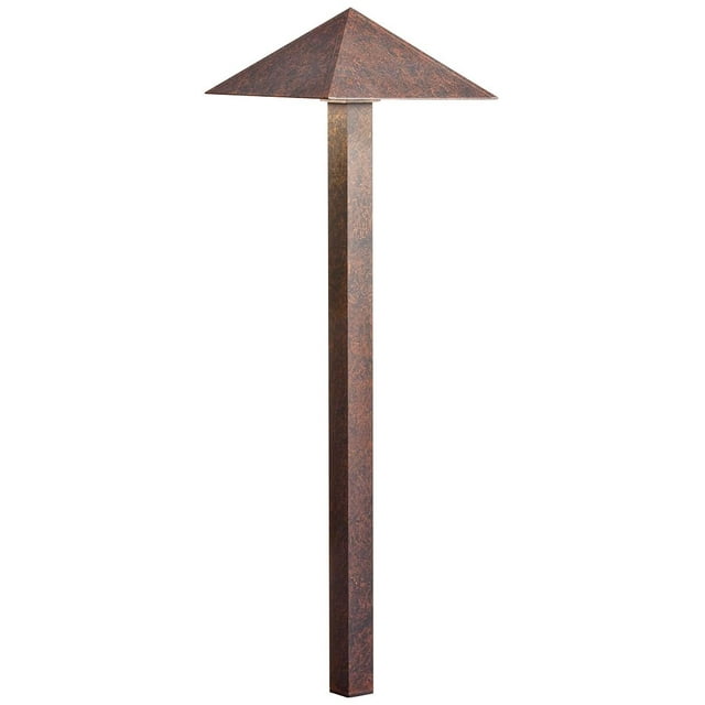 Kichler 24" High 2700K LED Bronze Pyramid Path Light - Walmart.com