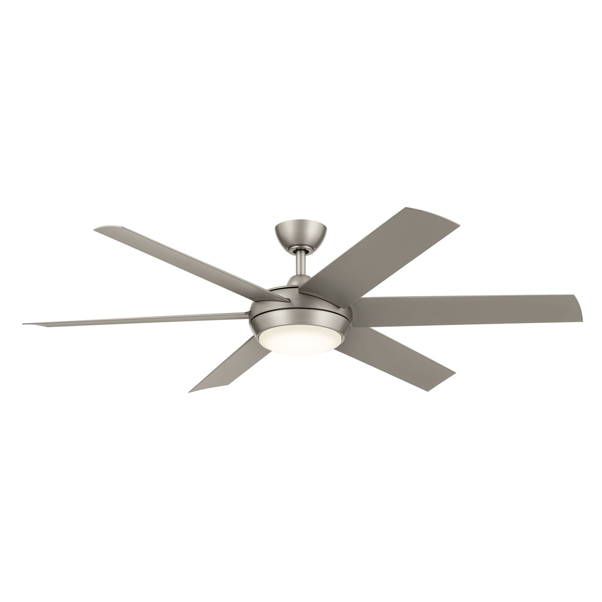 Kichler 310260NI Mint 60" 6 Blade Indoor Ceiling Fan - Nickel - Walmart.com