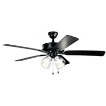 330016MWH Kichler Lighting Basics Pro Premier - Ceiling Fan with Light ...