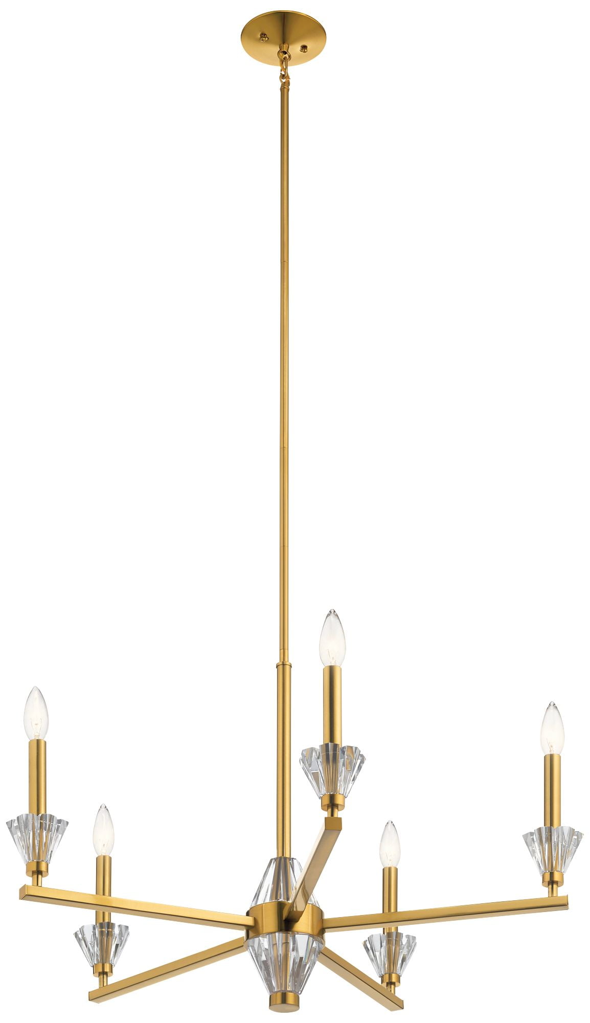52001FXG Kichler Lighting Calyssa - 5 light Medium Chandelier - with ...