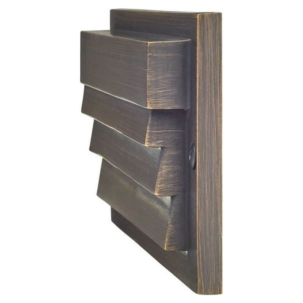 1 Led Louvered Step Light In Industrial Style-3 Inches Tall And 0.75 ...