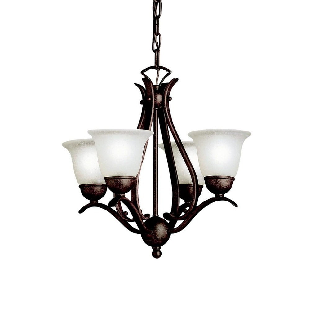 Kichler Lighting - Dover - 4 light Chandelier - with Transitional ...