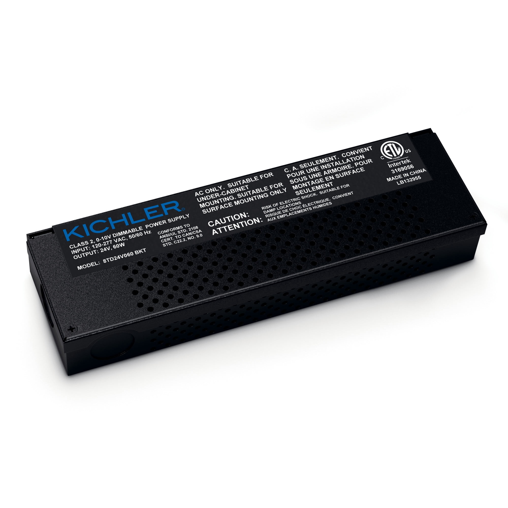 LED 1" LED Power Supply in Textured Black - Walmart.com