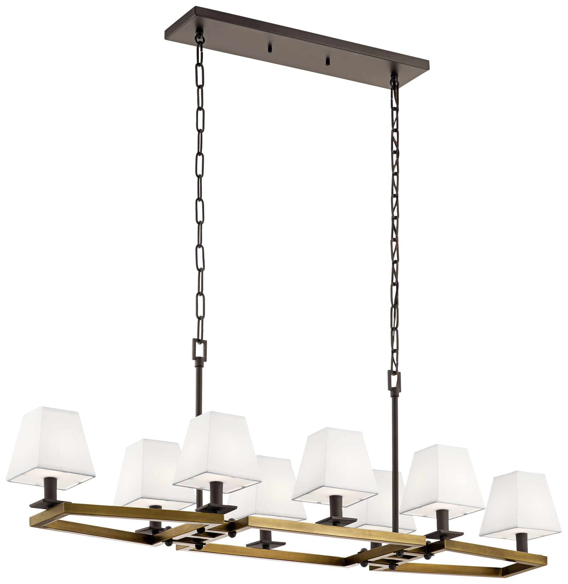Kichler Lighting - Eight Light Linear Chandelier - Chandelier Linear ...