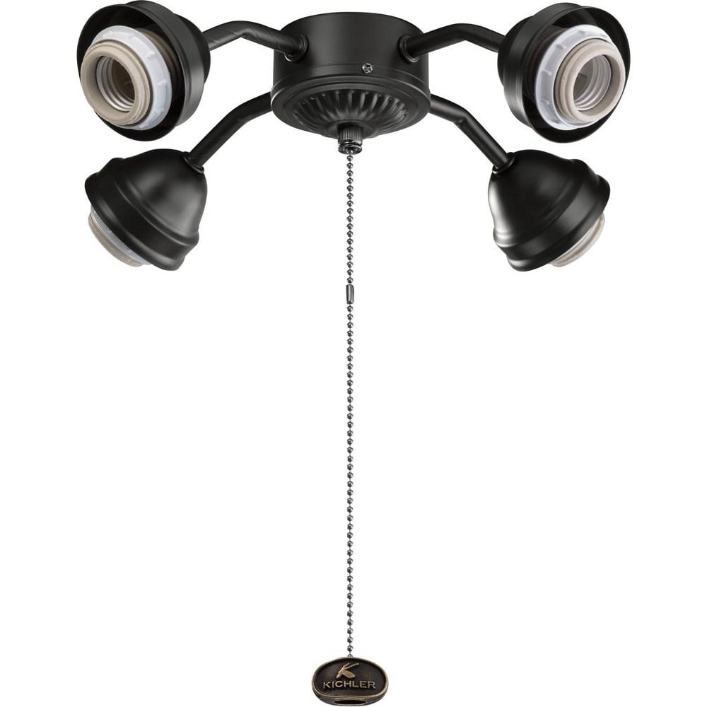 Kichler Lighting - Fan Fitters - 9W 4 LED Bent Arm Fitter - with ...