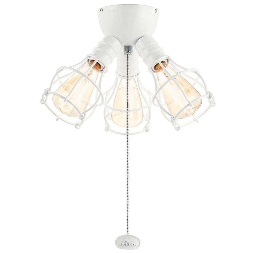Kichler Lighting - LED Fan Light Kit - Industrial - 4W 3 LED Ceiling ...