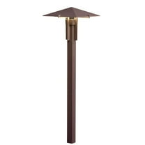 Kichler 24" High 2700K LED Bronze Pyramid Path Light - Walmart.com