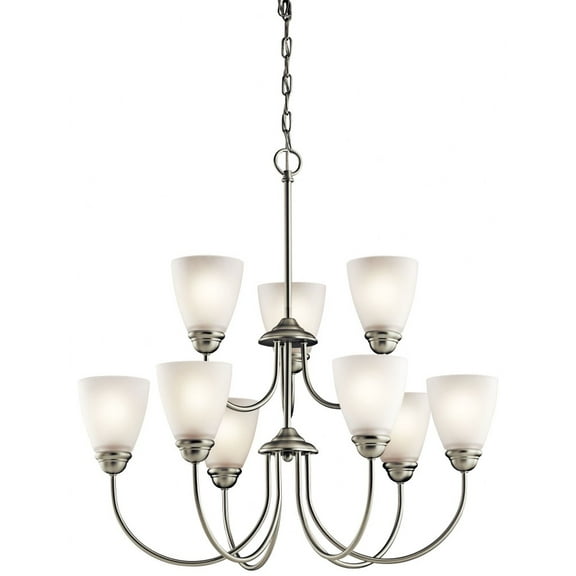 Kichler 2020AB Dover 5 Light Chandelier in Antique Brass - Walmart.com