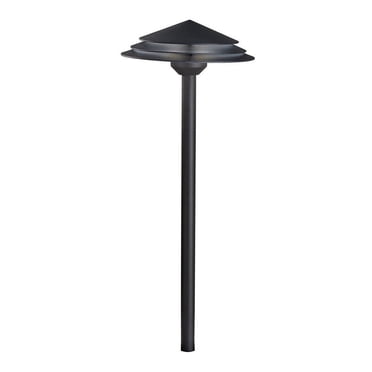 Kichler 24" High 2700K LED Bronze Pyramid Path Light - Walmart.com