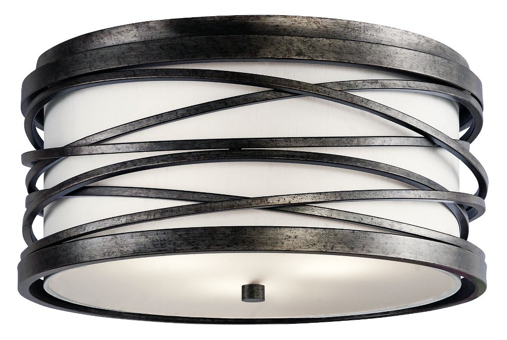 42479WMZ-Kichler Lighting-Krasi - 3 Light Flush Mount - With Soft ...