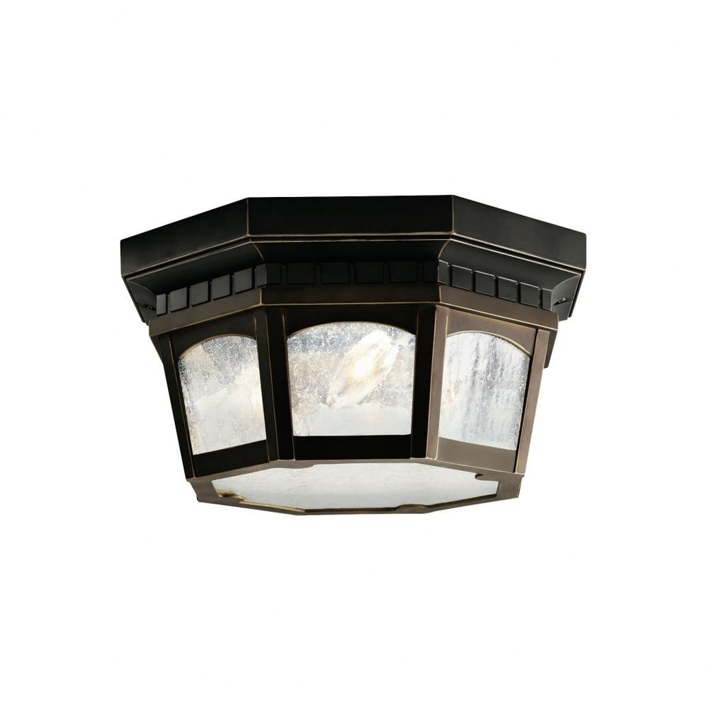 Kichler Lighting - Three Light Outdoor Ceiling Mount - Outdoor Flush ...