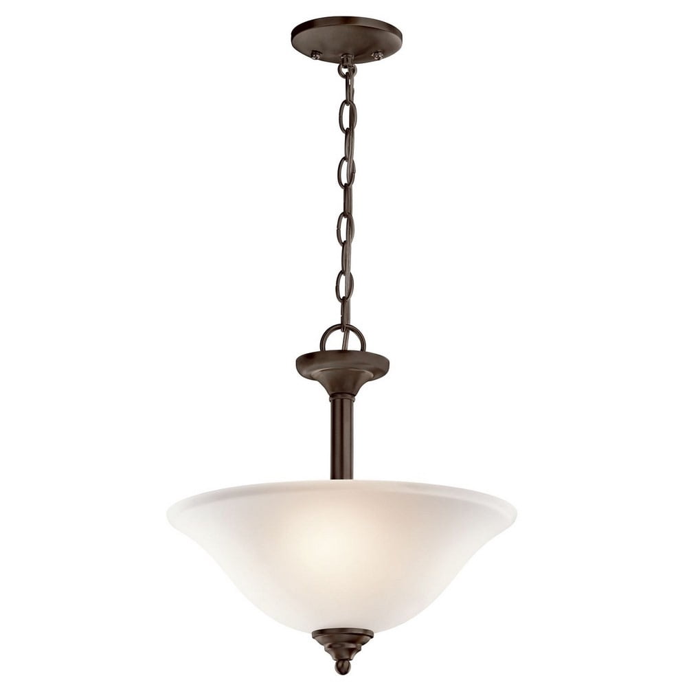 Kichler Lighting - Two Light Pendant/Semi Flush Mount - Inverted ...