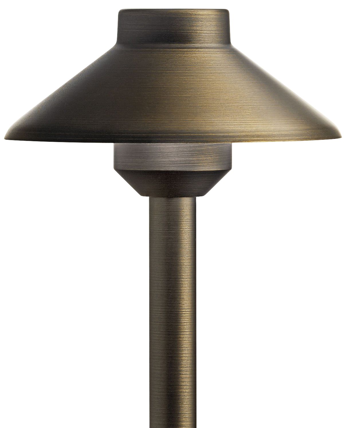 Kichler Stepped Dome 22 1/2"H Centennial Brass 2700K LED Path Light ...