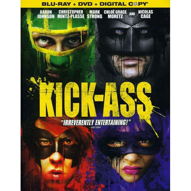 Kick-Ass (Blu-ray + DVD + Digital Copy) - Walmart.com