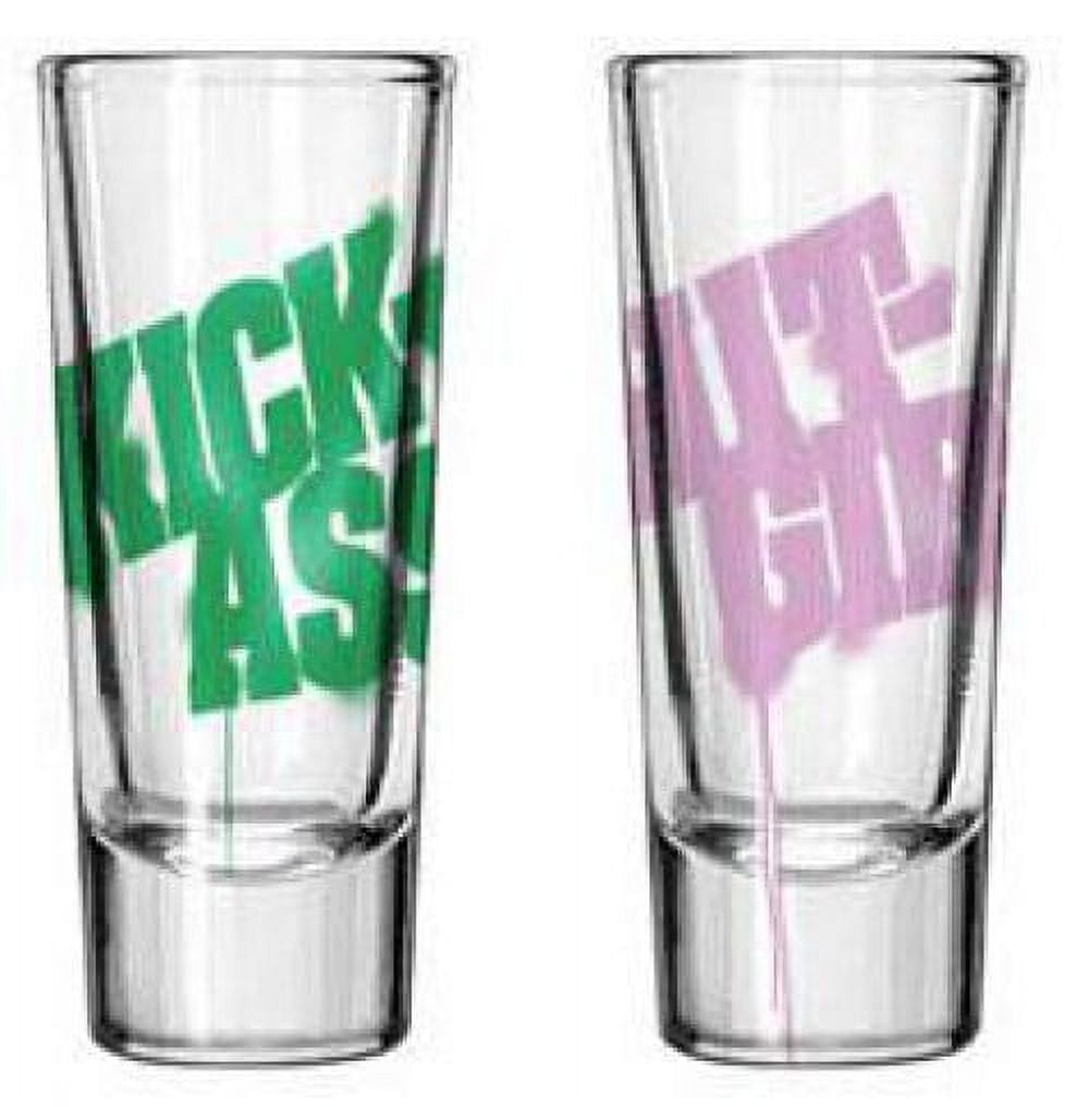 Kick-Ass & Hit Girl Shot Glass Set - Walmart.com