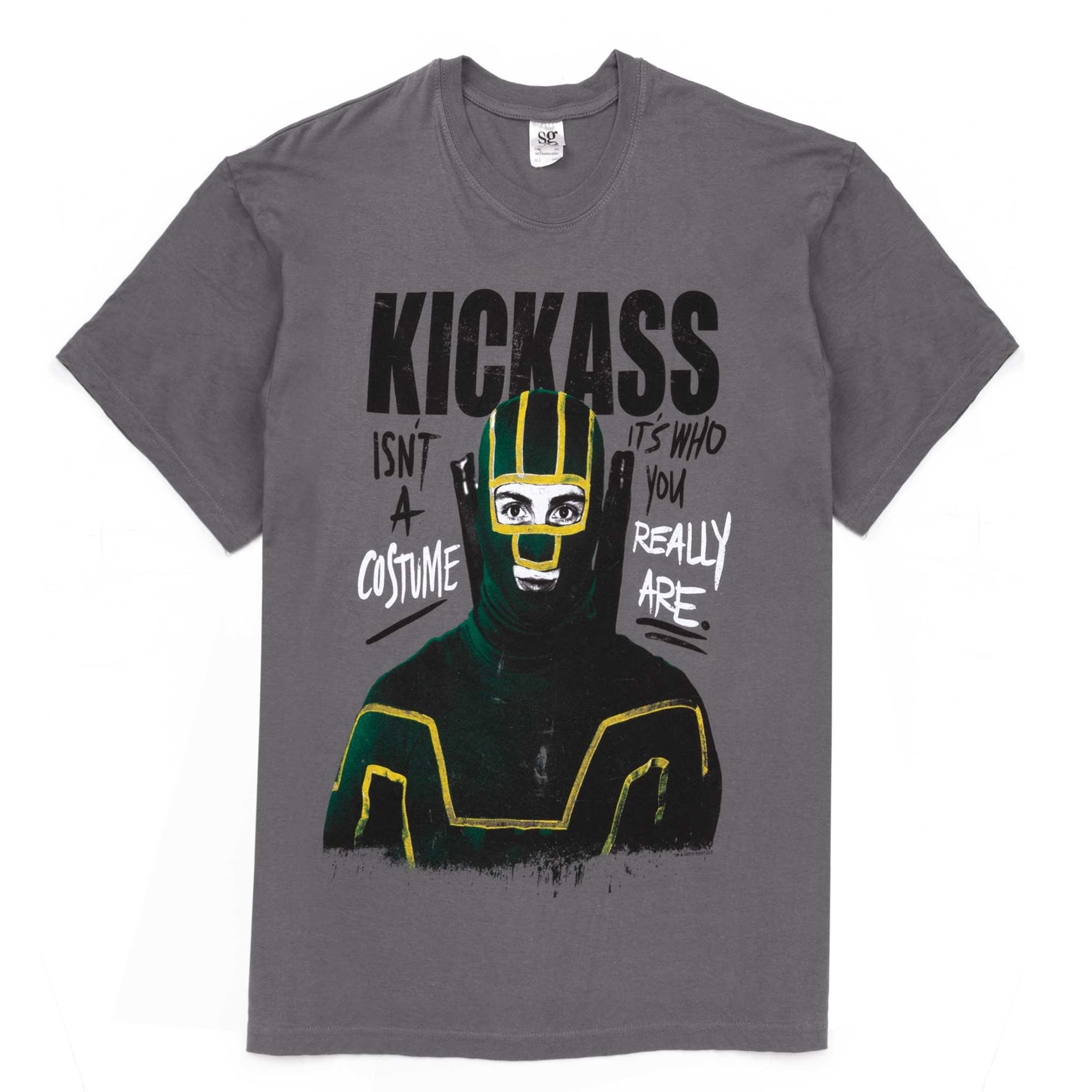 Kick-Ass Mens Colonel Stars And Stripes Graffiti T-Shirt - Walmart.com