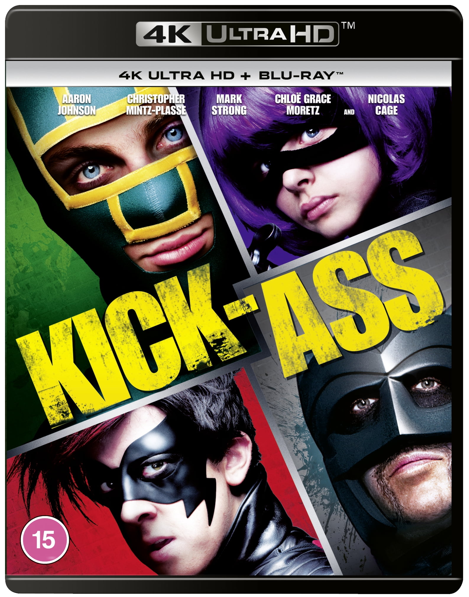 Kick-Ass (4K Ultra HD) Tamer Hassan Evan Peters Aaron Taylor-Johnson ...