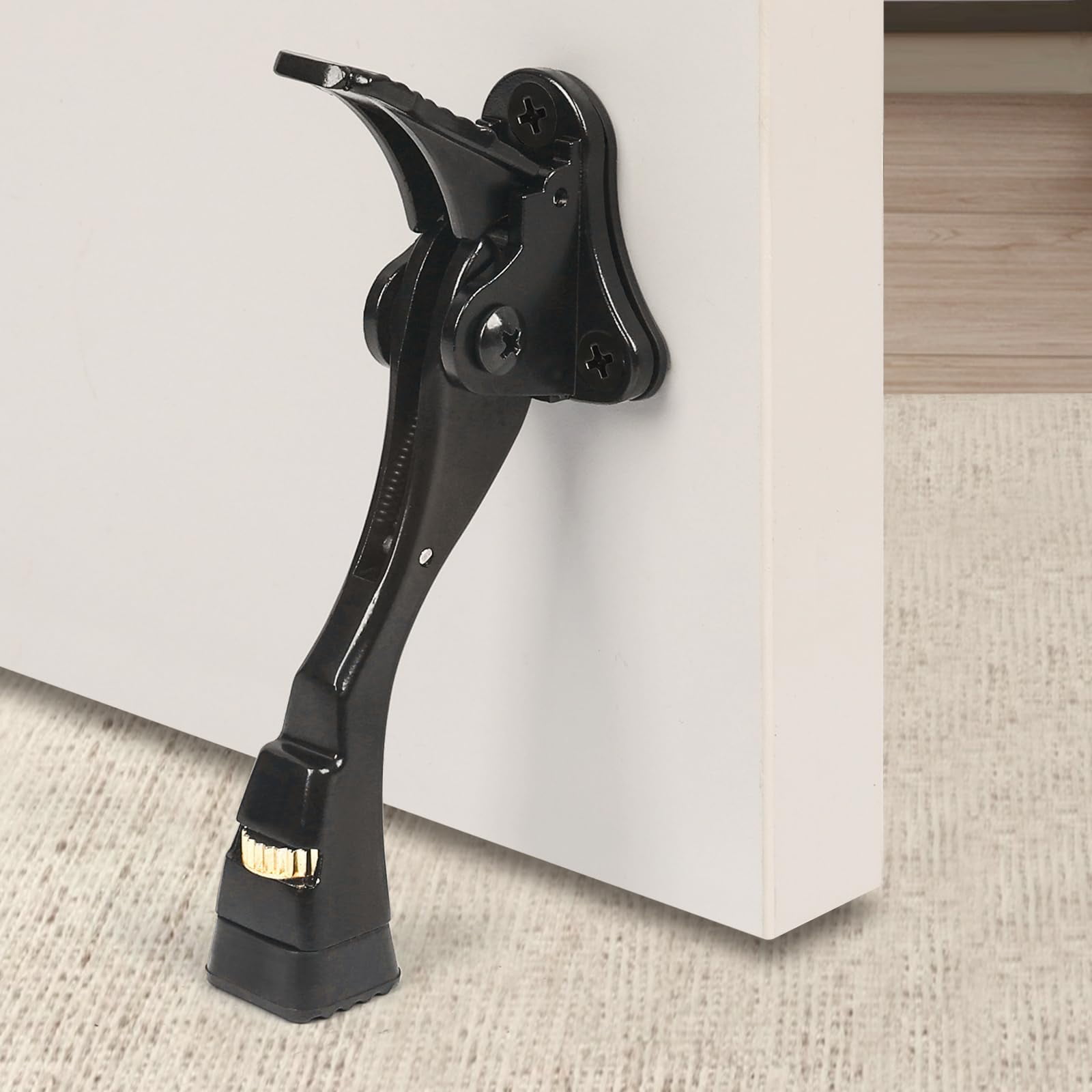 Kick Down Door Stop for Bottom Mounting, Adjustable Height for All ...