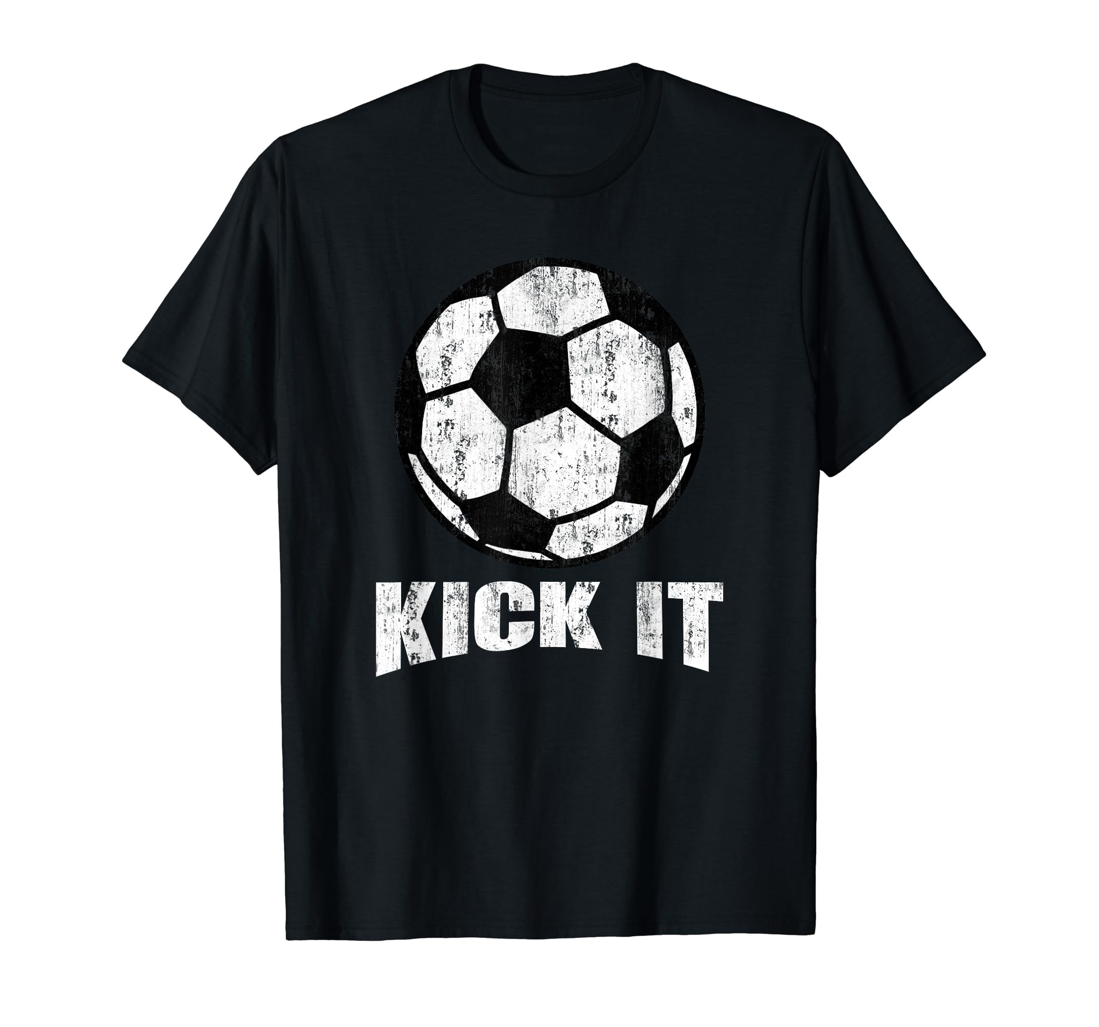 Kick It Soccer Ball Game Day Soccer Mom Sport Funny T-Shirt - Walmart.com