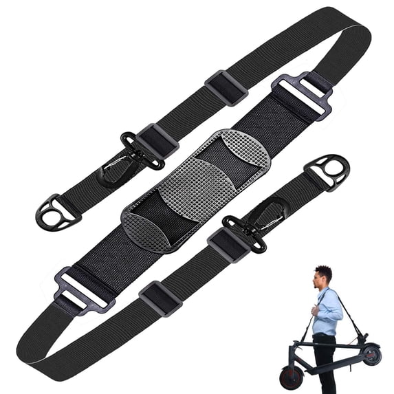 Kick Scooter Shoulder Strap, Adjustable Should Belt Straps with Non ...