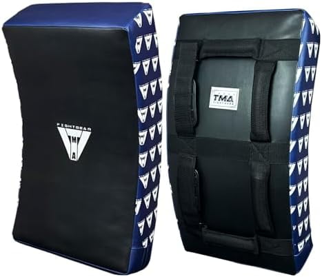 Kick Shield Muay Thai Kickboxing, Boxing Mits, 60CM Large Heavy Curved ...