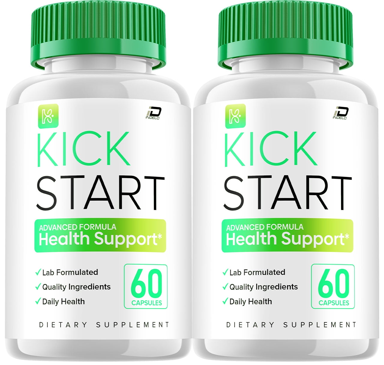 Kick Start Capsules – KickStart All Natural Glycogen Support, 2 Pack ...