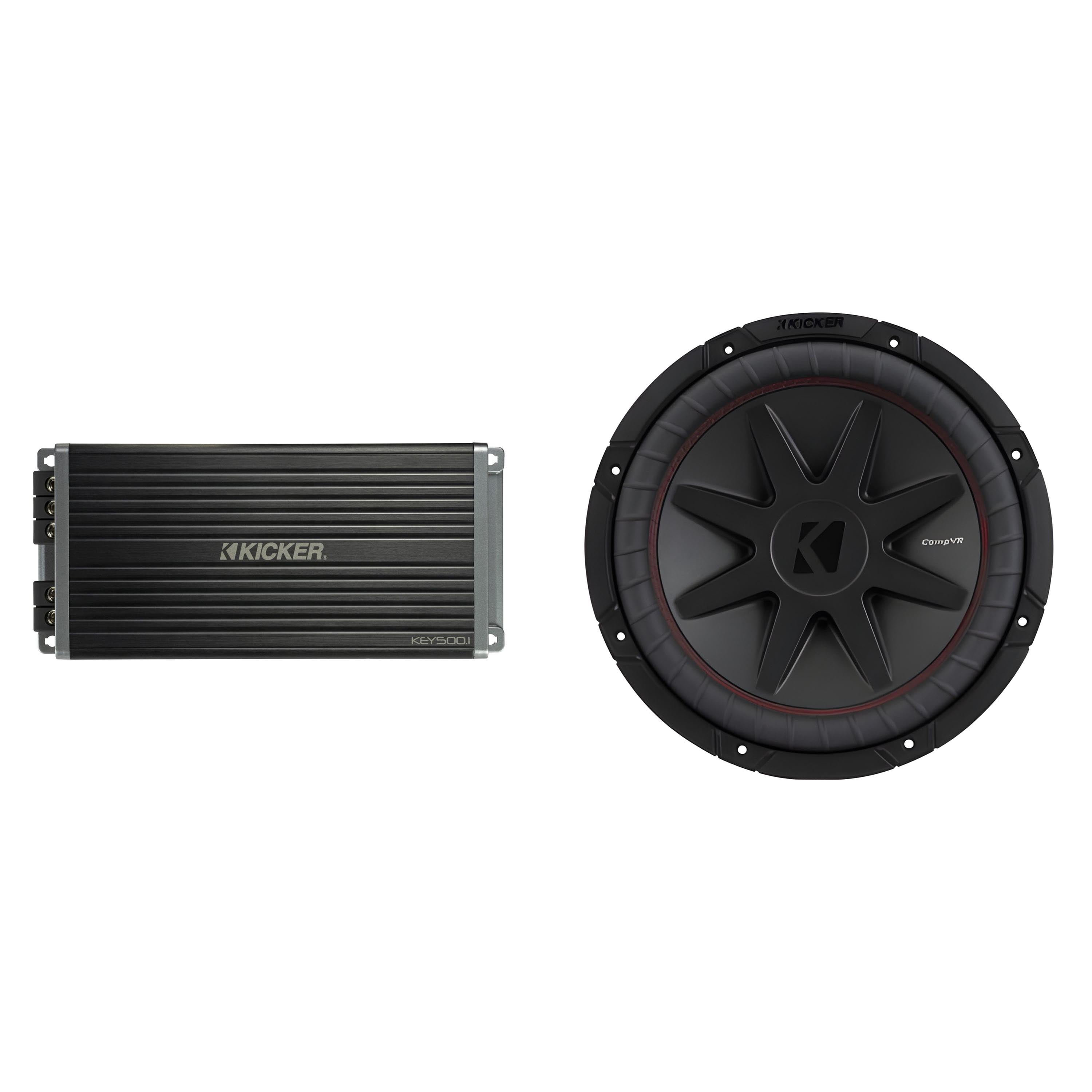 Kicker 12 Inch CVR Woofer Includes 52CVR124 Package with 47KEY5001 ...
