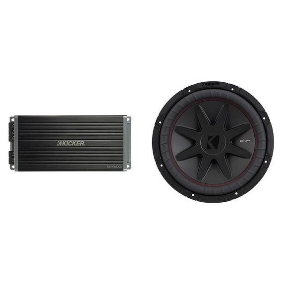 Kicker 12 Inch CVR Woofer Includes 52CVR124 Package with 47KEY5001 ...