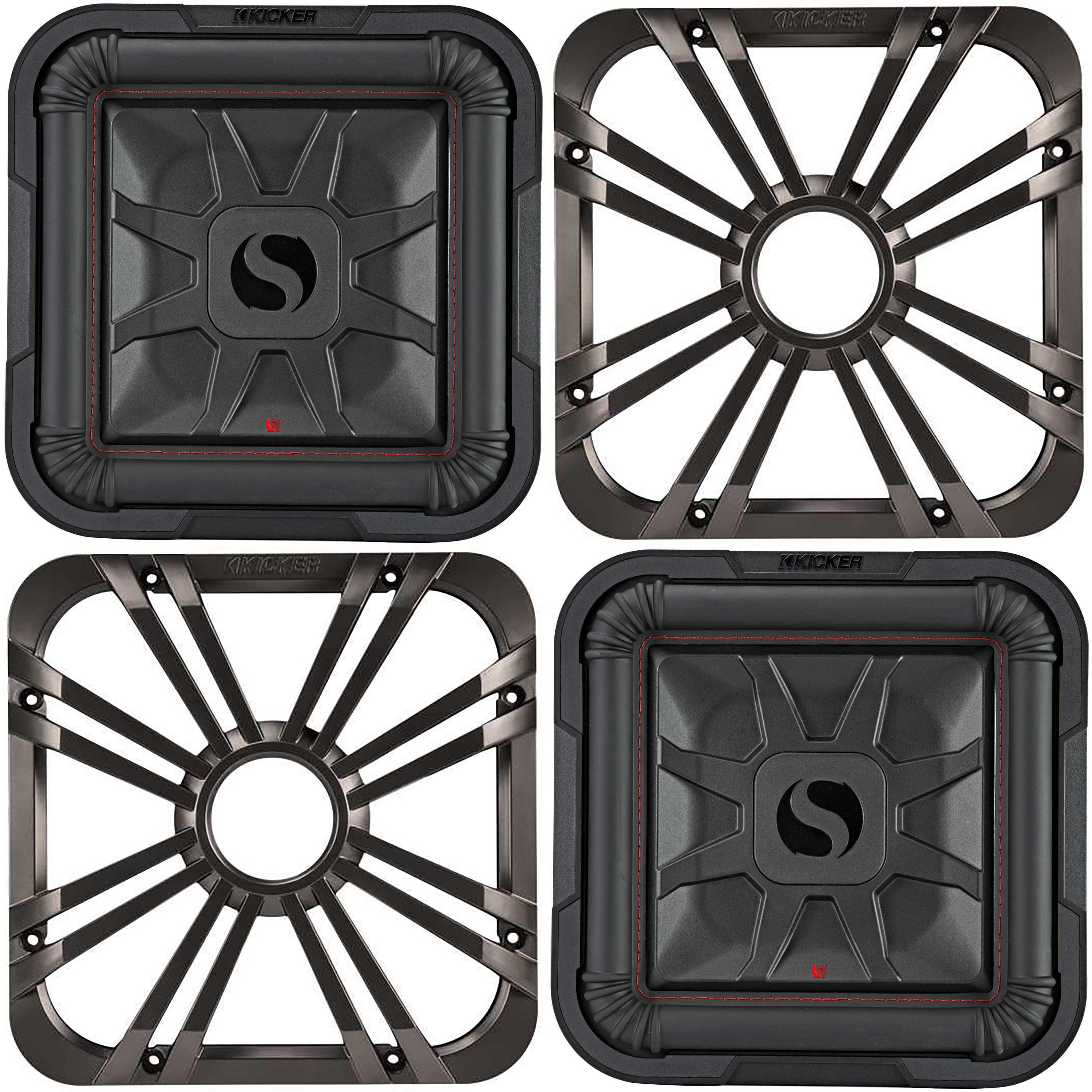 Kicker (2) 46L7T124 L7T L7-Thin 12-Inch (30cm) Subwoofer, Dual Voice ...