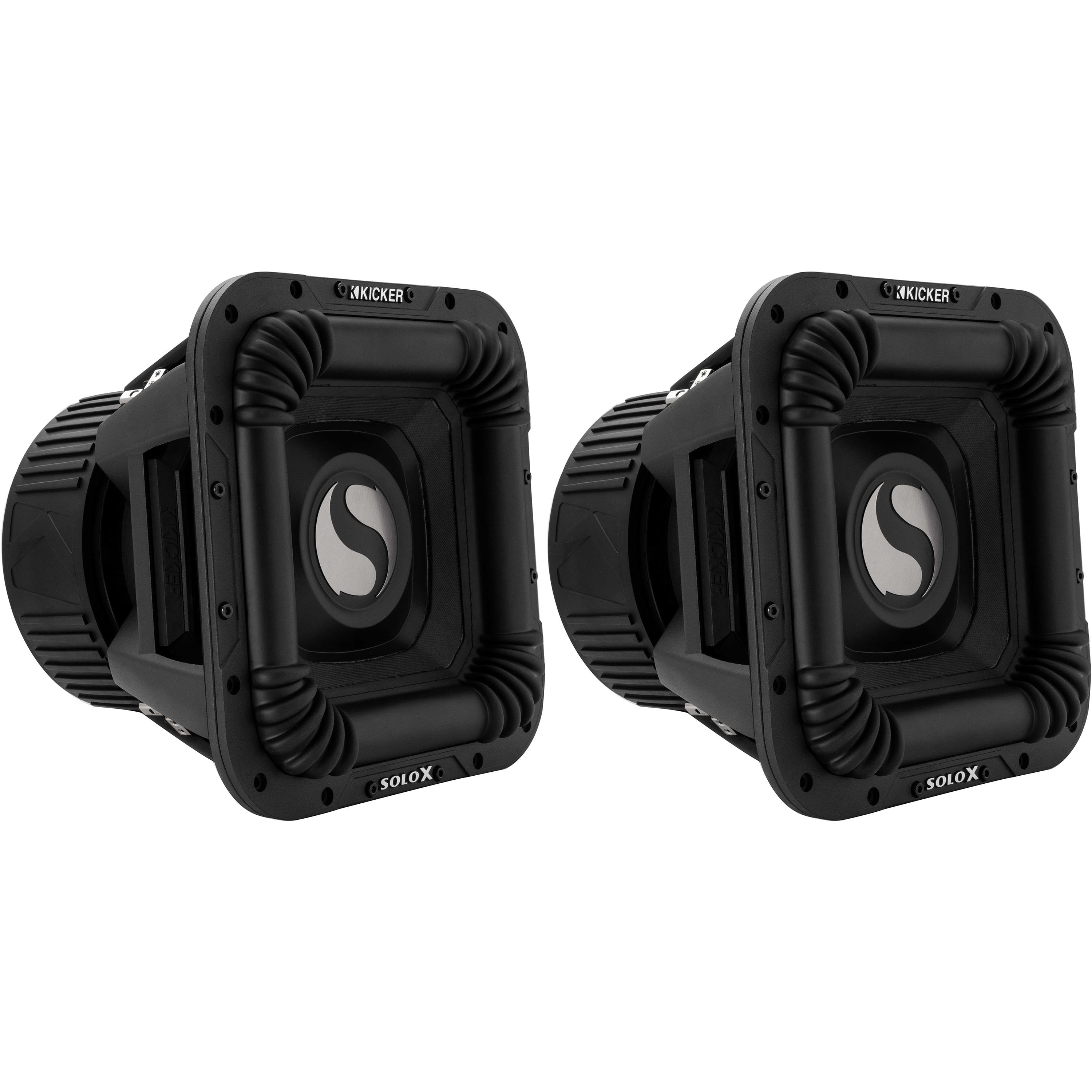 Kicker (2) 49L7X122 - SoloX L7X 12-Inch Competition Subwoofer, 2-Ohm ...