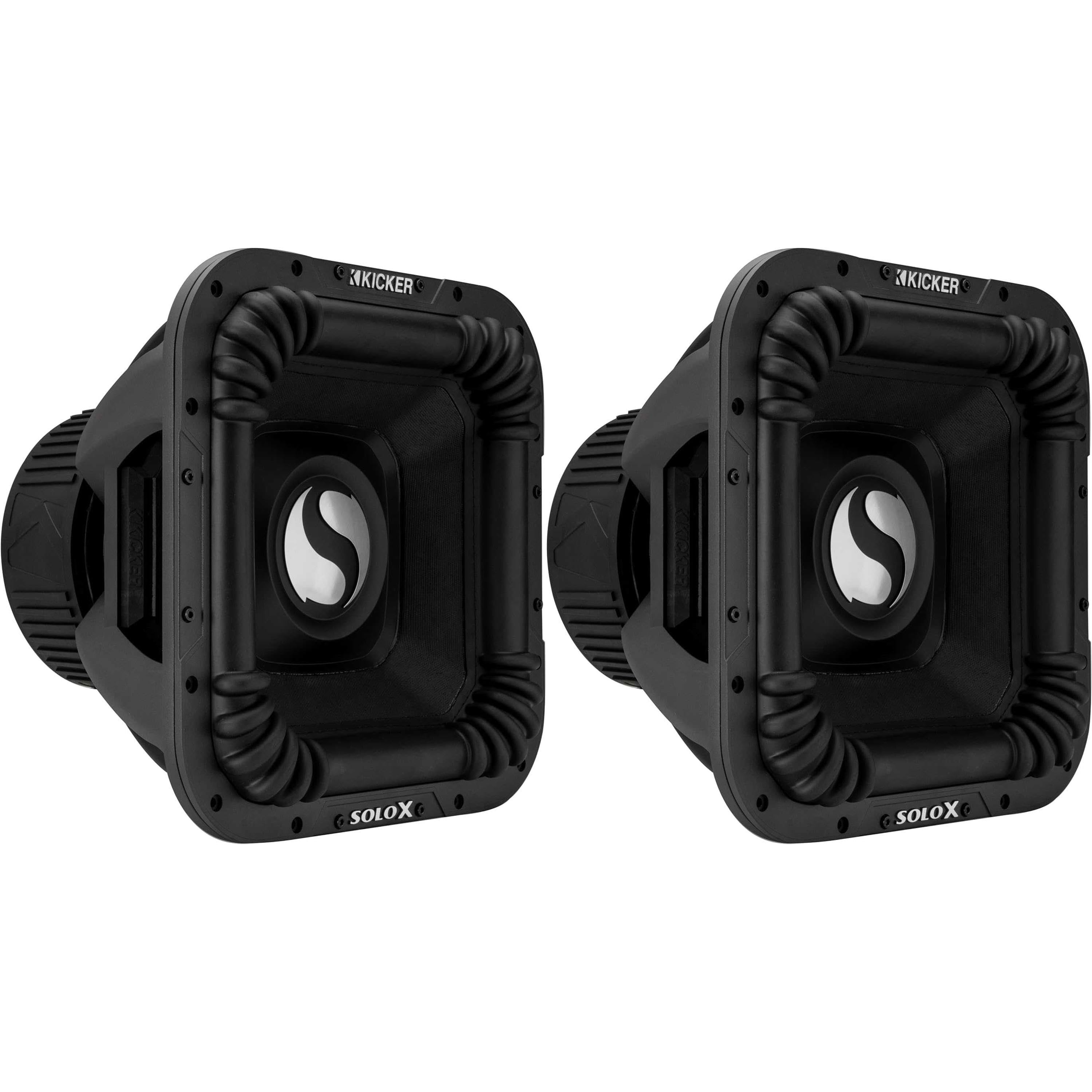 Kicker (2) 49L7X151 - SoloX L7X 15-Inch Competition Subwoofer, 1-Ohm ...