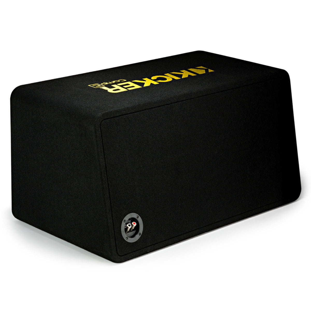 "Kicker 44DCWC122 Dual 12"" Car Audio Sub Box, 1200W 2 Ohm, Vented ...