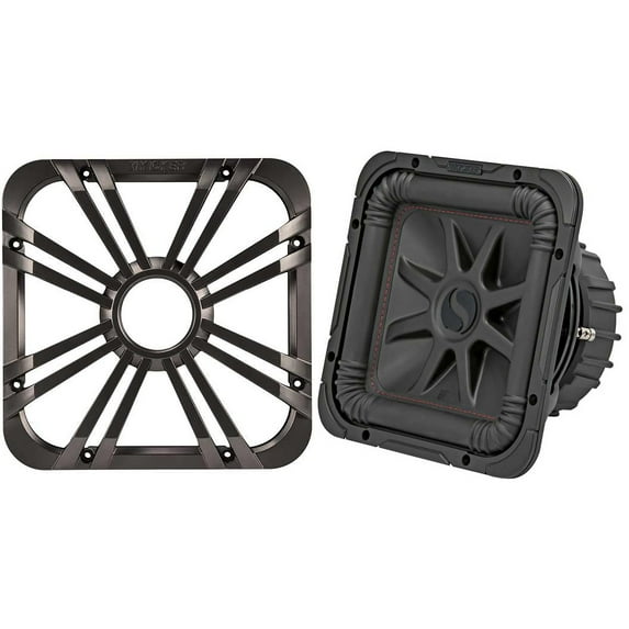 Kicker 45L7R102 L7R 10-Inch (25cm) Subwoofer, Dual Voice Coil, 2-Ohm w ...