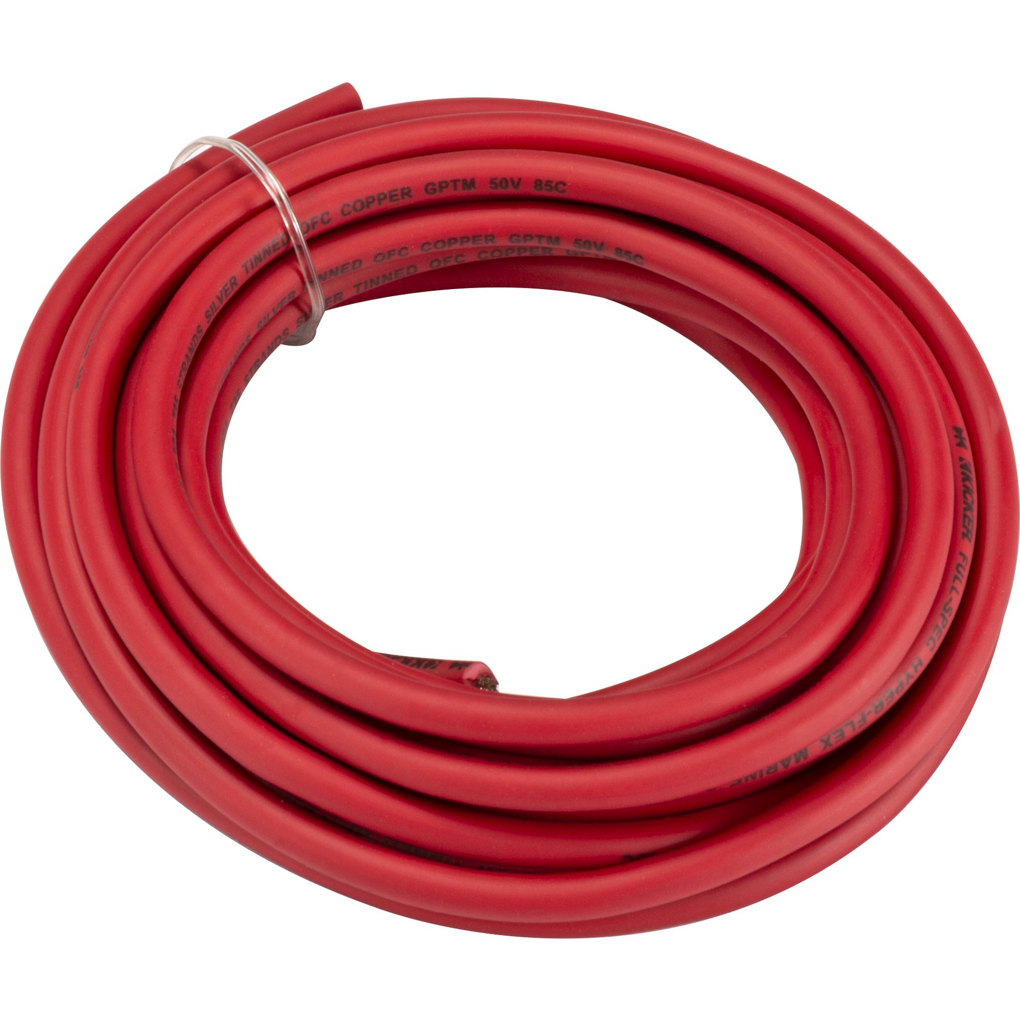 Kicker 47KMWPY820 Marine 8awg Power Wire, 20ft, Yellow - Walmart.com