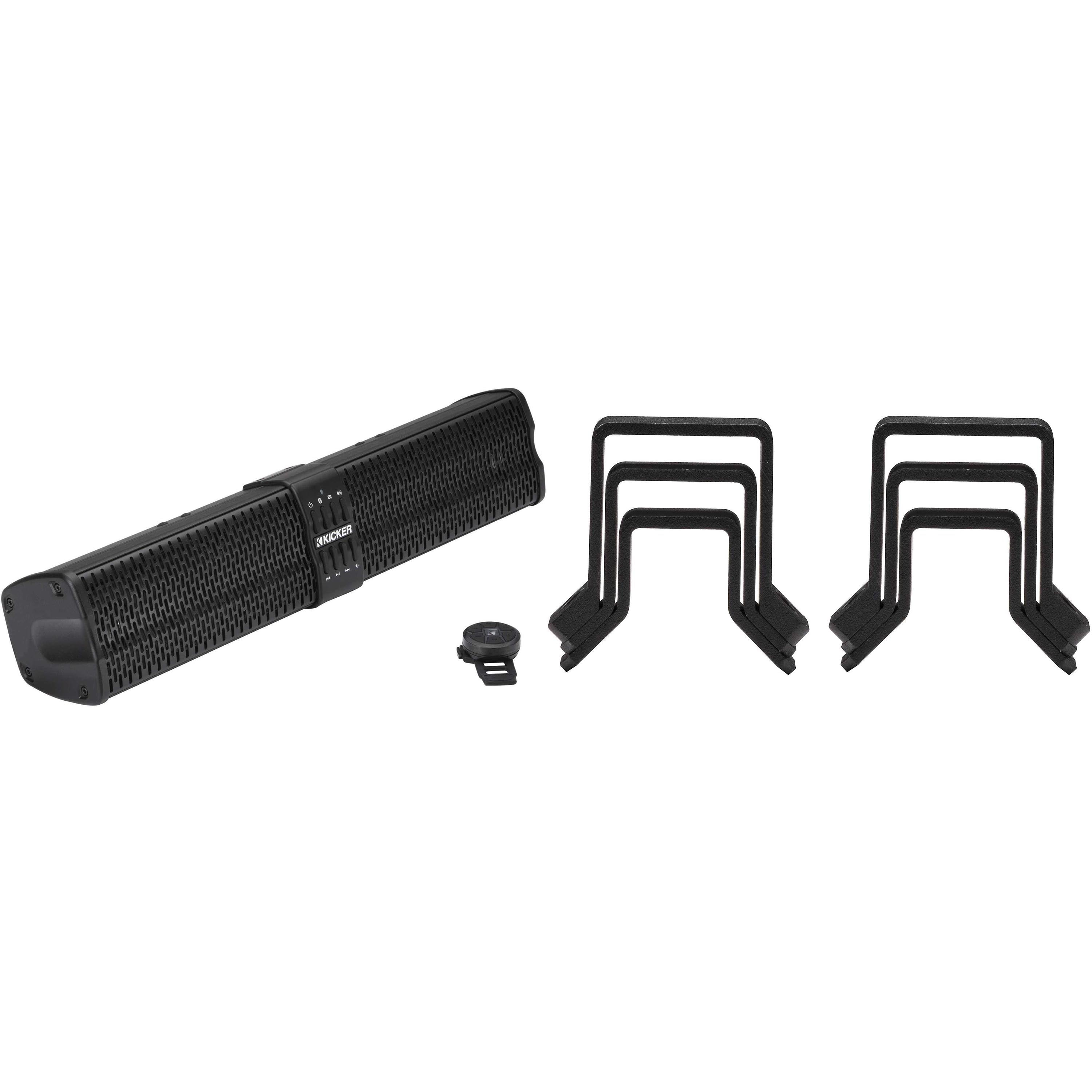 Kicker 47KPB1 KPB1 21" Bluetooth Powered ATV/UTV/RZR Soundbar Speaker ...