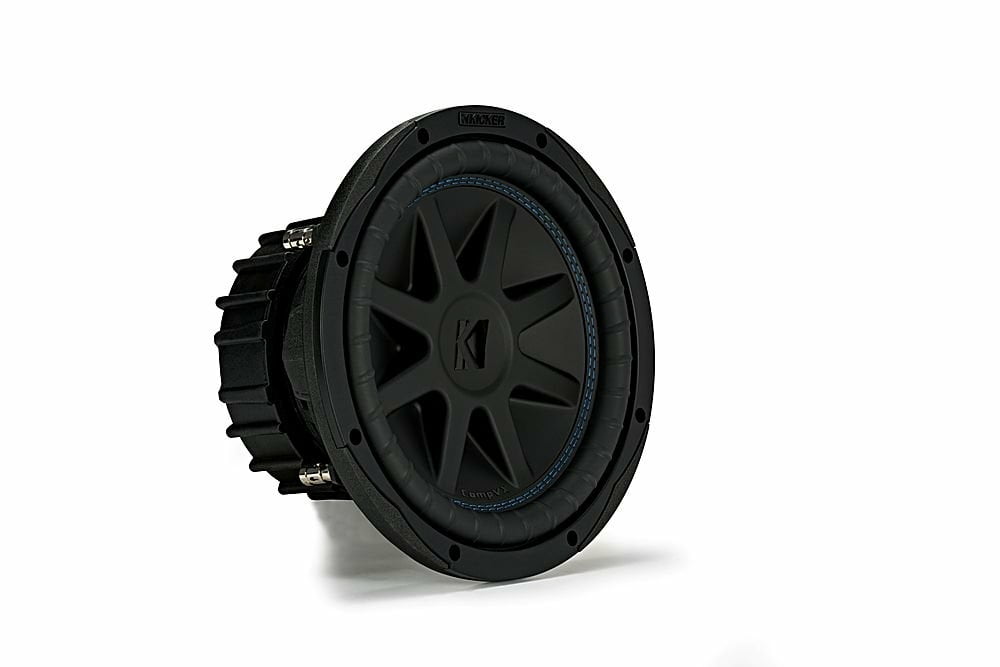 Kicker 50CVX102 1200W Peak (600W RMS) 10" CompVX Series Dual 2-ohm Car ...