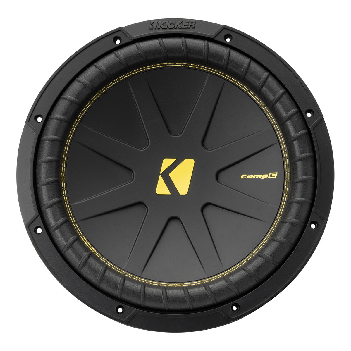 "KICKER 12"" CompC Subwoofer, 4ohm SVC, Model 50CWCS124" - Walmart.com