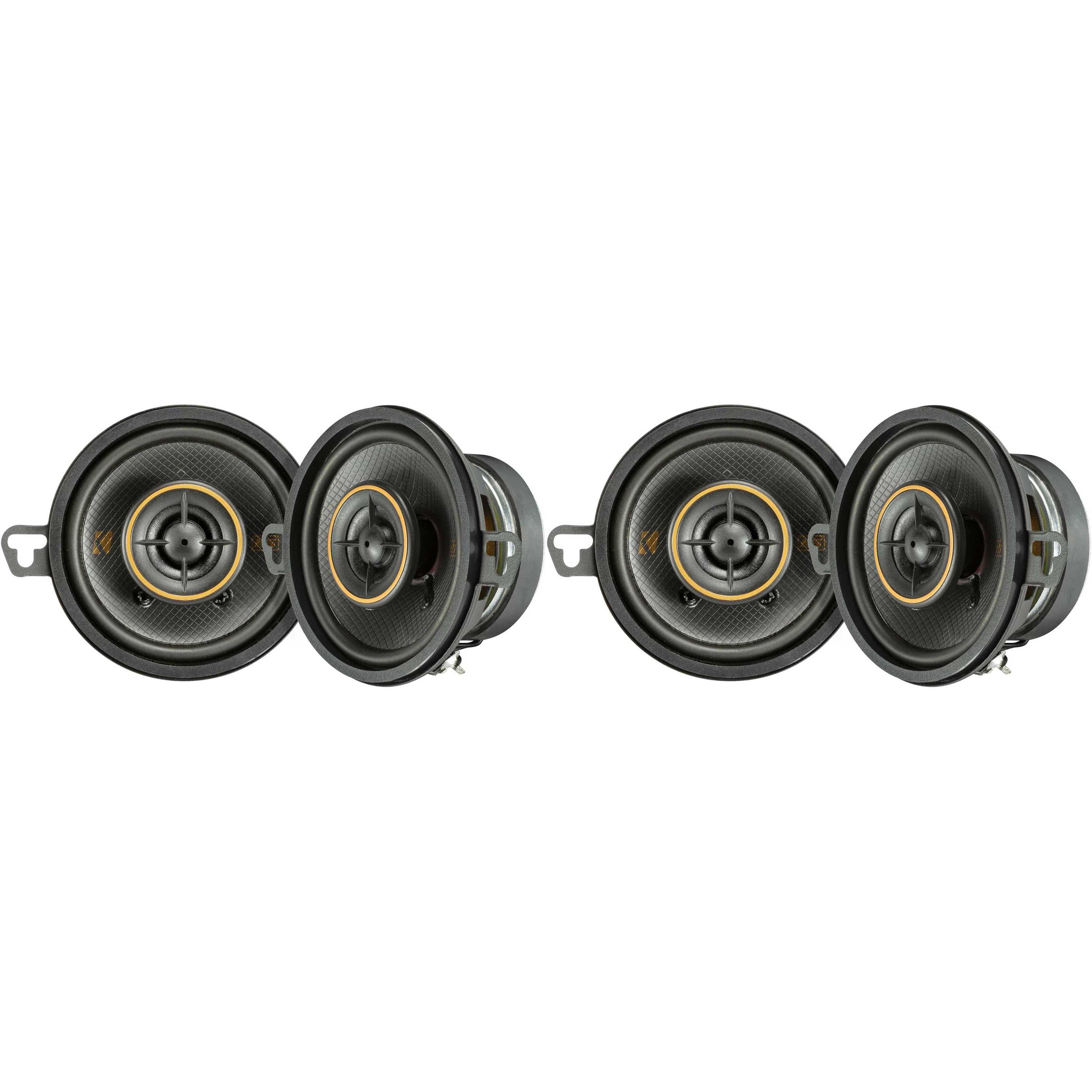 Kicker 51KSC3504 KS-Series 3.5" Coaxial Speakers with .5" tweeters w ...