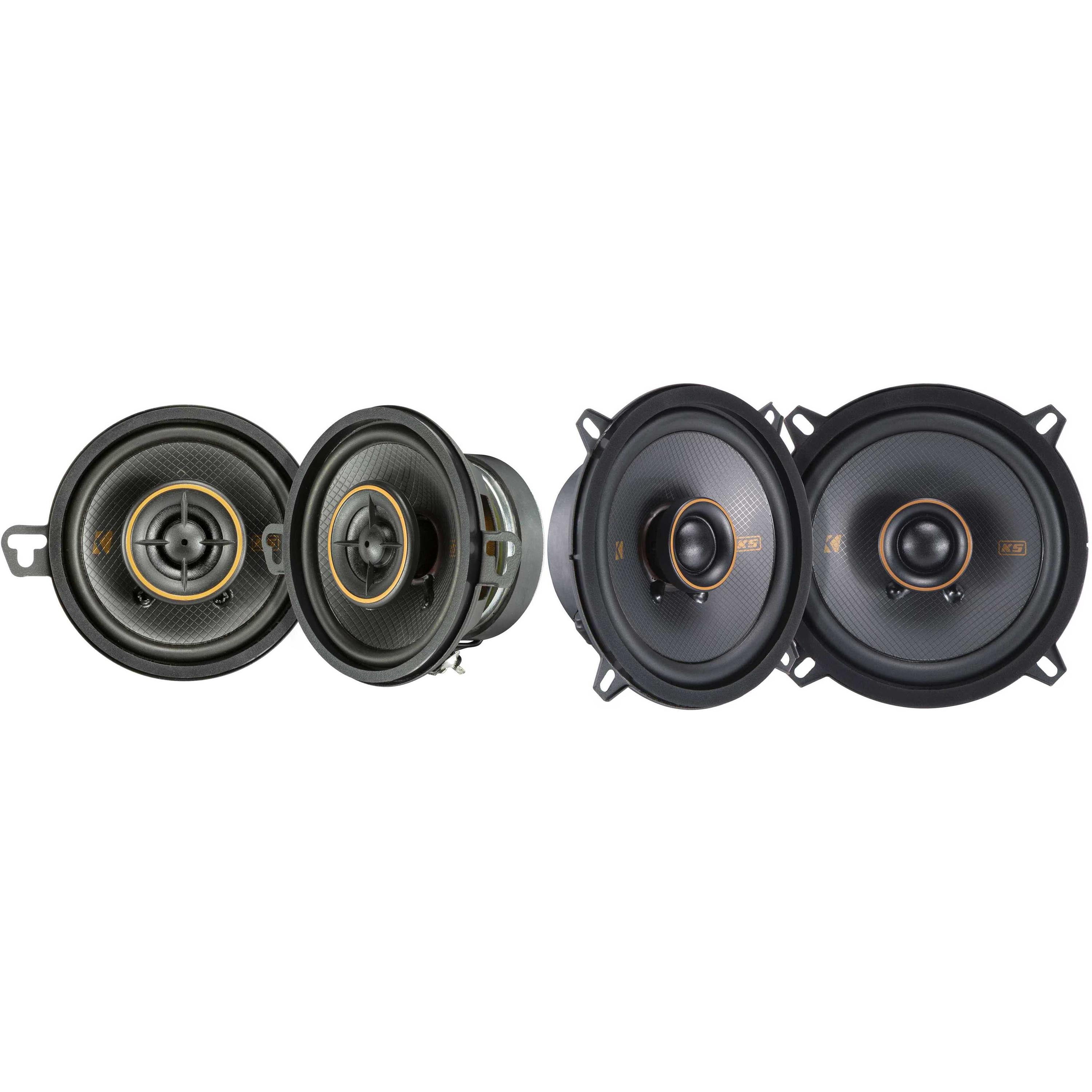 Kicker 51KSC504 KS-Series 5.25" Coaxial Speakers with .75" tweeters w ...