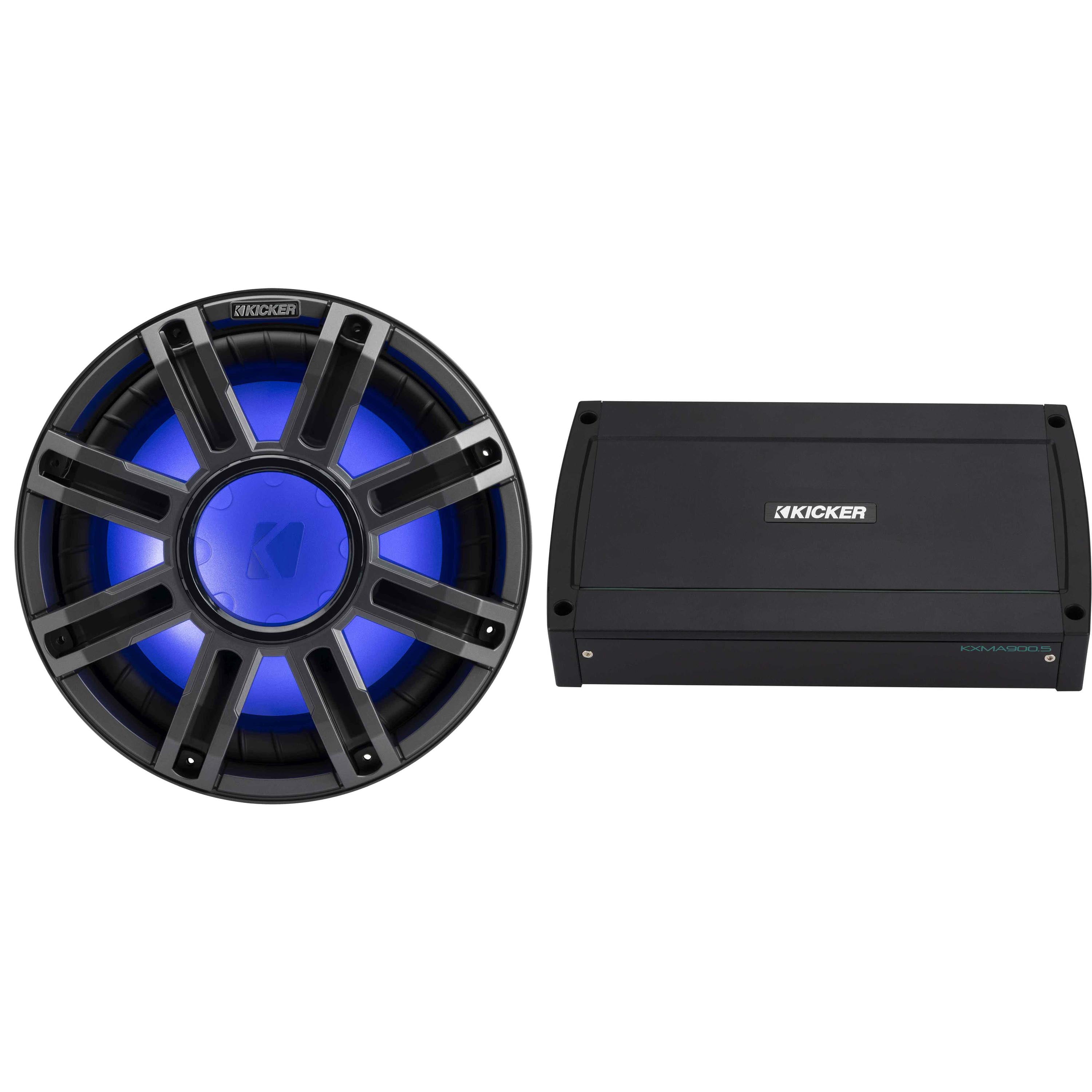 Kicker 51MWF124 - MWF 12-Inch Premium Marine Subwoofer (free-air) 4-ohm ...