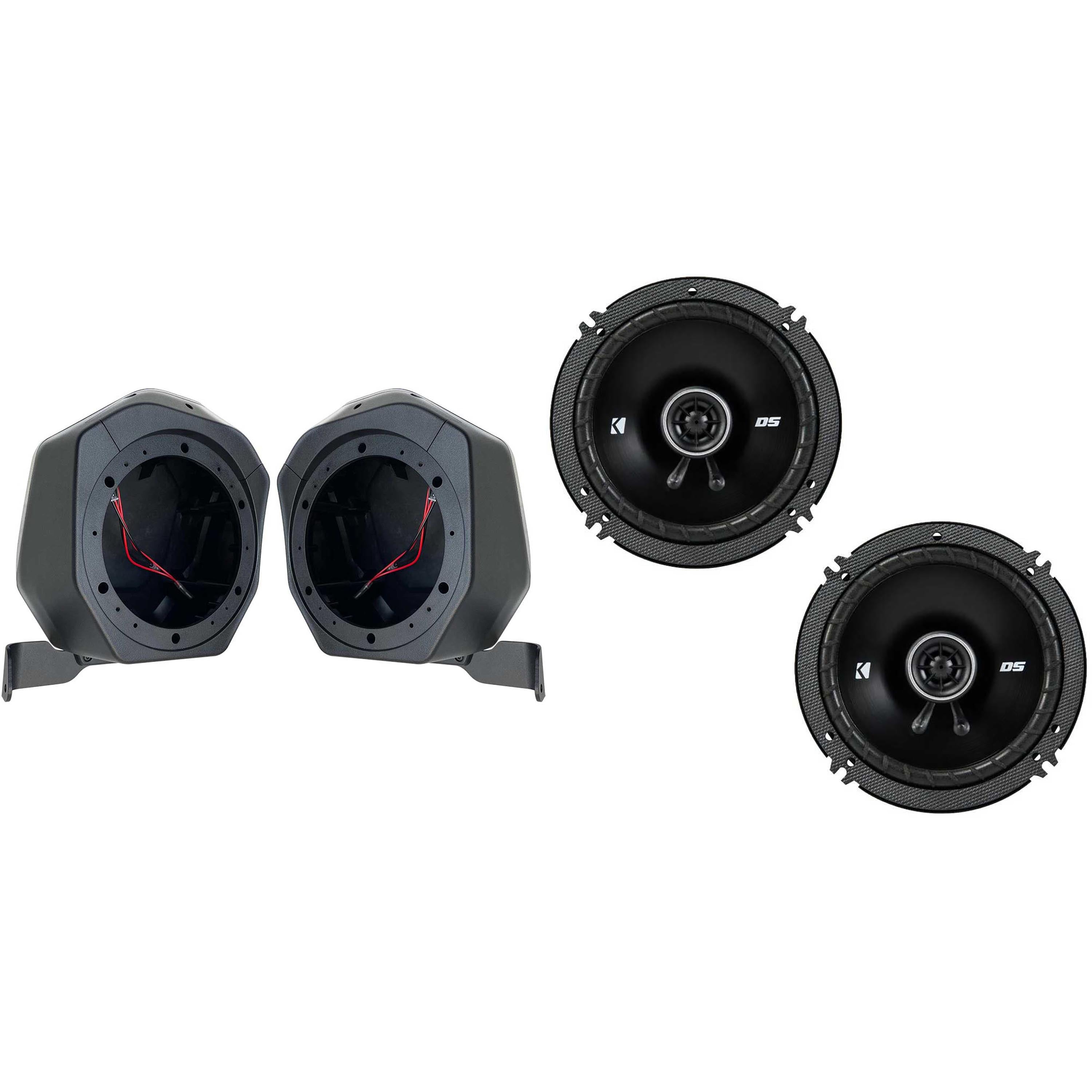 Kicker Bronco 43DSC654 DS 6.5" Coaxial & BR-2B65U 21-23 Bronco 2-Door Speaker Upgrade Pods ...