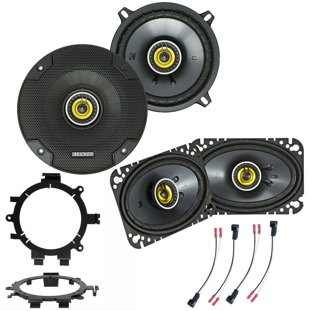 Kicker CS Series Factory Speaker Replacement Package Fits 1999-2006 GMC ...