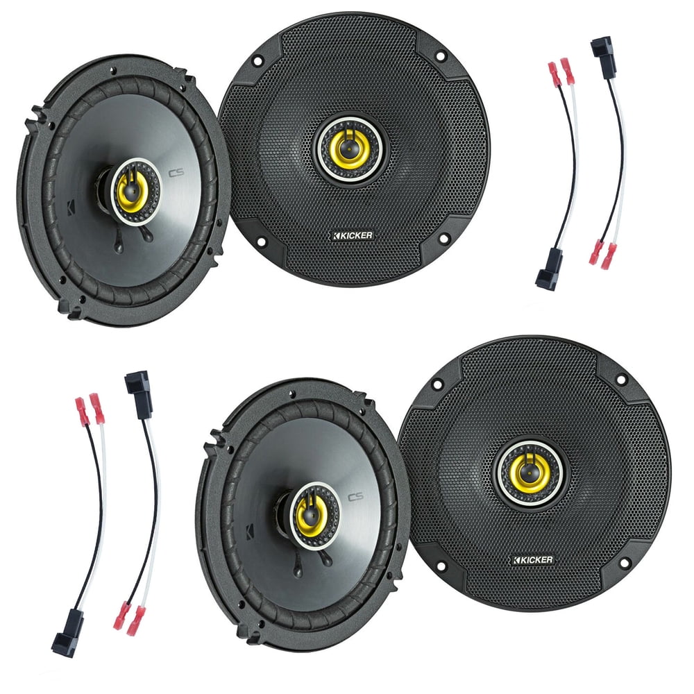 Kicker CS Series Factory Speaker Upgrade Package Fits select 2004-2012 ...